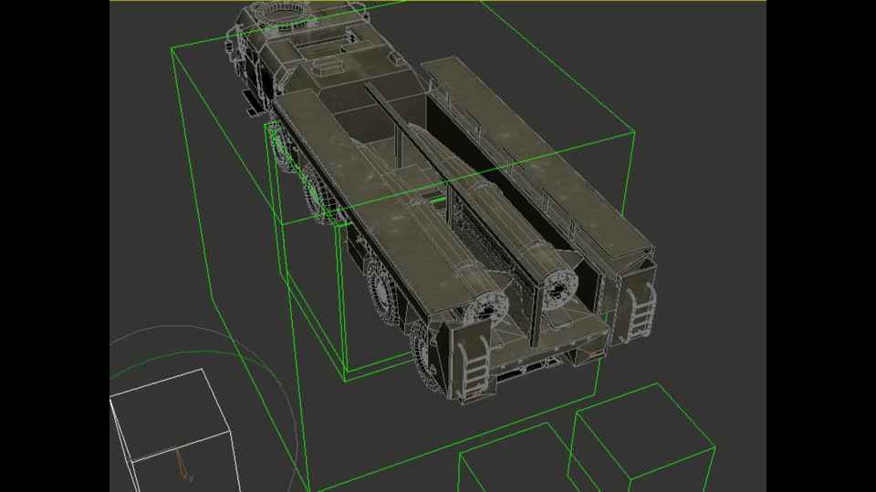 PBR 三涂装模型-火炮器械模型库-3D Studio(.3ds)模型下载-cg模型网