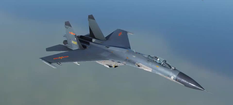 J11a歼11A战斗机模型-军用飞机模型库-Maya(.ma/.mb)模型下载-cg模型网