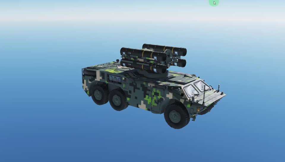 HQ7红旗7防空导弹系统红旗7导弹发射车模型-装甲车／坦克模型库-Maya(.ma/.mb)模型下载-cg模型网