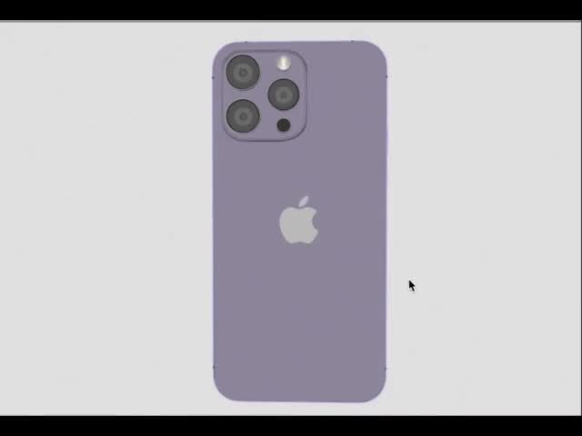 iPhone14 Pro模型-手机电话模型库-Cinema 4D(.c4d)模型下载-cg模型网