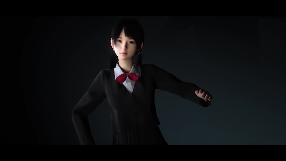 可爱JK女孩UE5虚拟直播工程+面捕动捕+FBX+44个动画模型-综艺模型库-其他模型下载-cg模型网