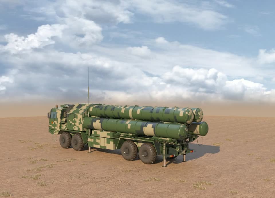 HQ-19 红旗-19模型-装甲车／坦克模型库-3ds Max(.max)模型下载-cg模型网