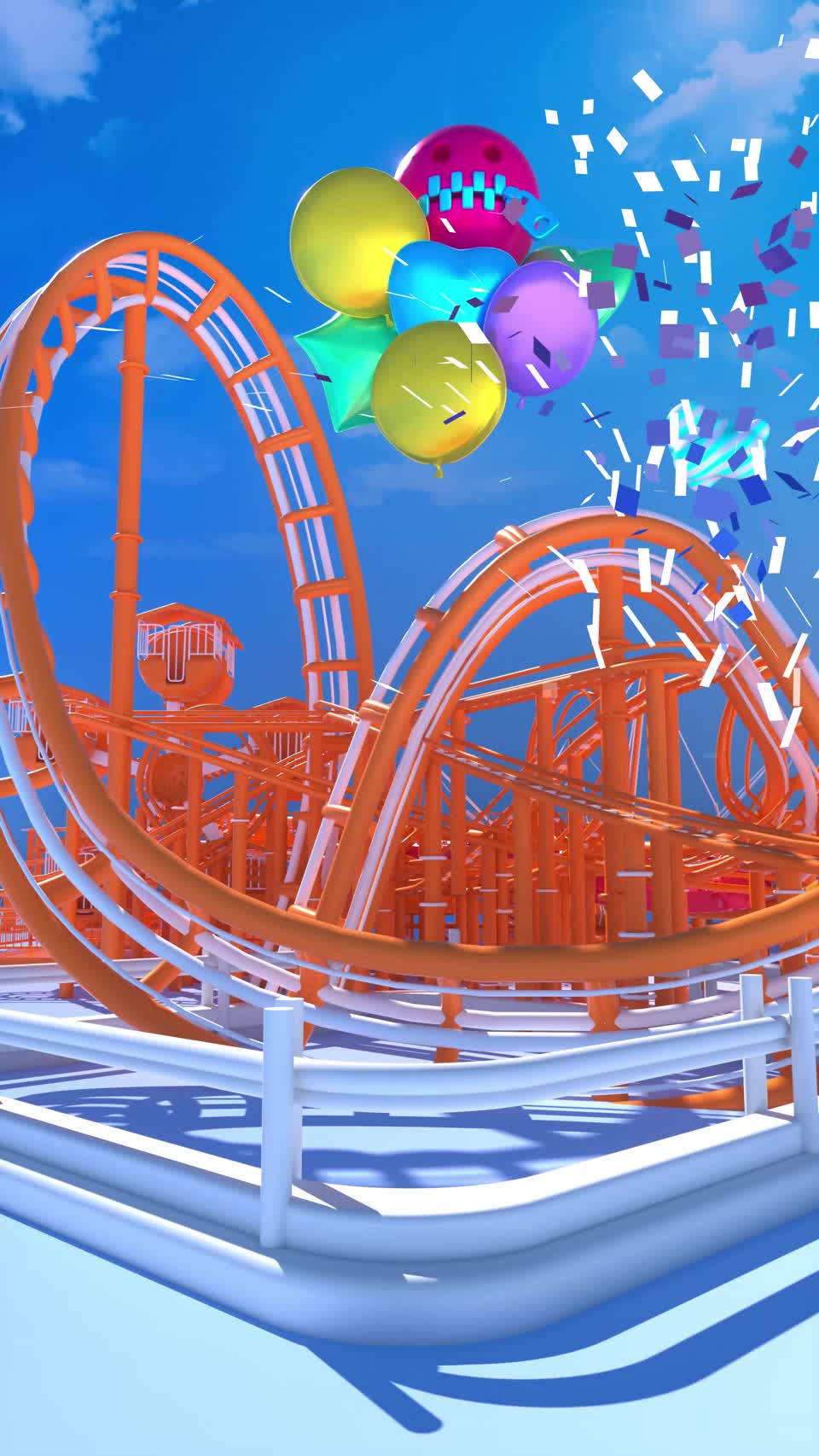 游乐场 游乐场宣传模型-现代场景模型库-Cinema 4D(.c4d)模型下载-cg模型网