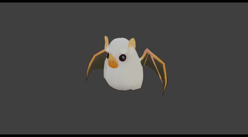 卡通蝙蝠 动物模型-飞禽模型库-3ds Max(.max)模型下载-cg模型网