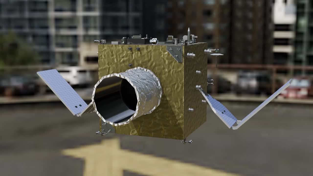 GSSAP卫星模型-人造地球卫星模型库-FBX(.fbx)模型下载-cg模型网