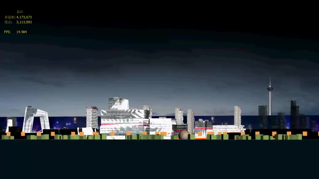 北京电视台 北京地标建筑模型-现代场景模型库-3ds Max(.max)模型下载-cg模型网