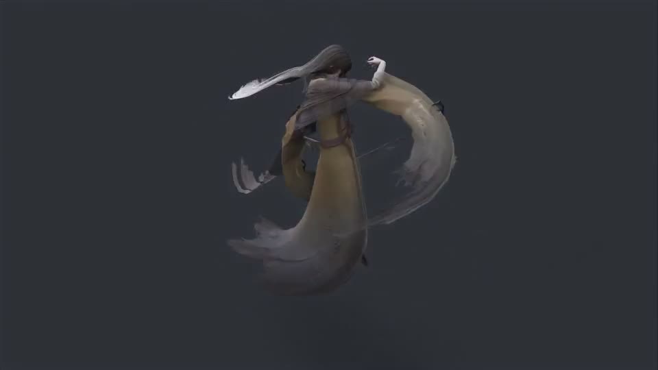 次世代材质女鬼 亡灵模型-女人模型库-FBX(.fbx)模型下载-cg模型网